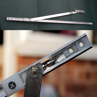 UPVC DOOR RESTRICTOR ARM STAY 335MM - PVC DOUBLE FRENCH PATIO ...