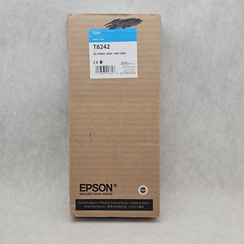 10-2022 New Genuine Epson T8242 Cyan 350ml Ink For SC-P9000/8000/7000 ...