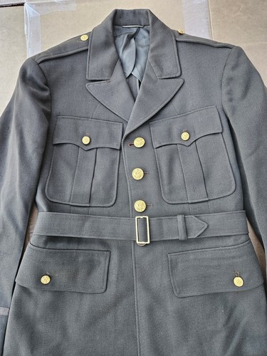 Original 1942 WWII U.S. Army Officer Named Tailor Made Jacket Coat 37 ...