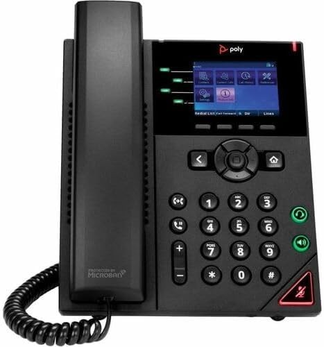 Poly OBI VVX 250 IP Phone - Corded Desktop, Wall Mountable - 2200-48820 ...