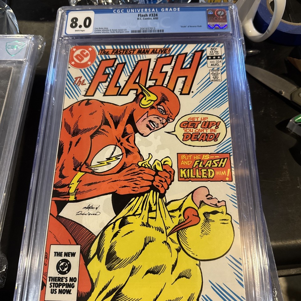 Flash #324 CGC 9.6--Reverse Flash issue--1983--DC--4330291008 | eBay