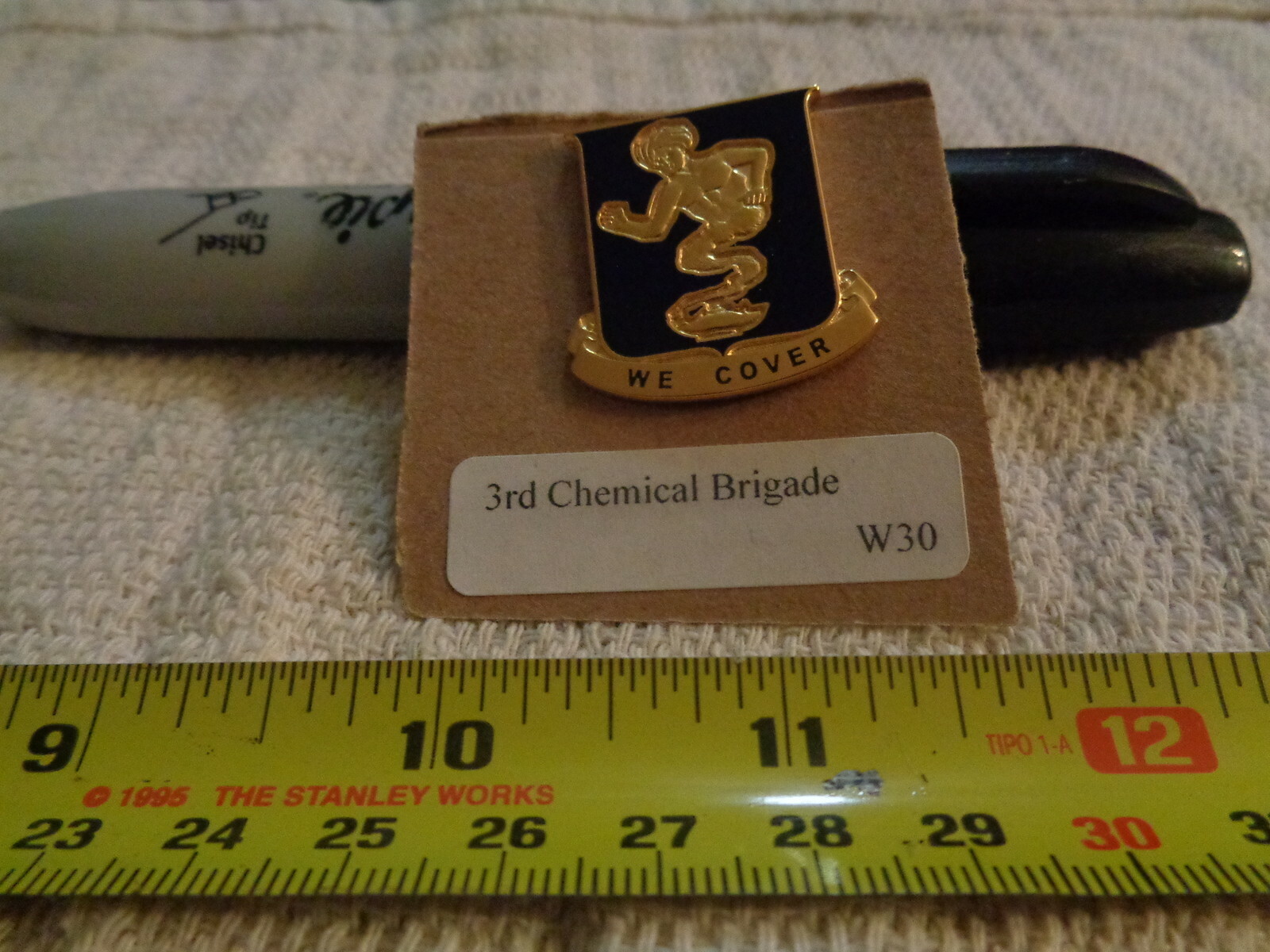 3rd Chemical Brigade W30 Unit Crest, DI, DUI (DRAW#7) | eBay