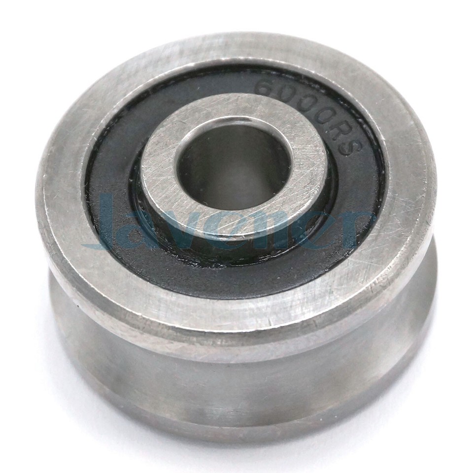 8x30x14mm U Groove Width 8mm Guide Pulley Sheave Sealed Rail Bearing | eBay