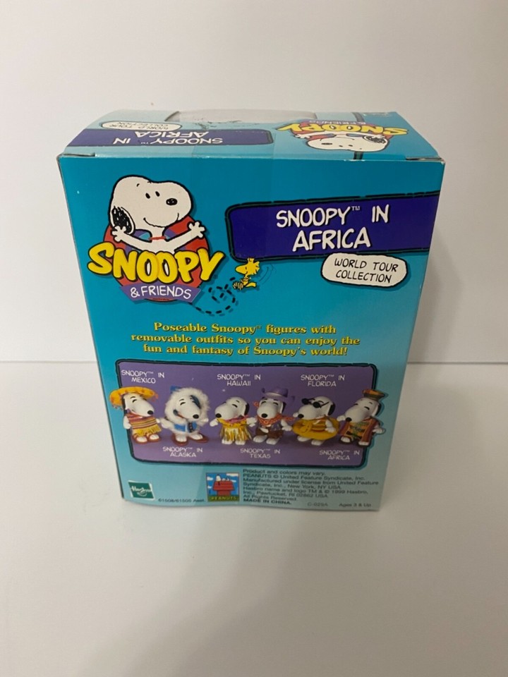 1999 Snoopy in AFRICA Doll NIB | eBay