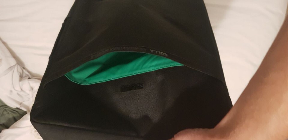 Golla Genmob 17″ Laptop Bag Waterproof Padded Grey Urban Messenger | eBay