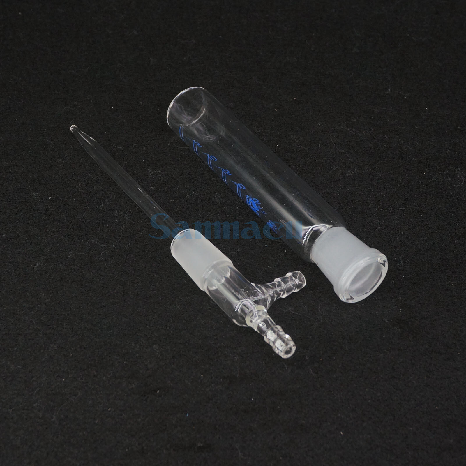 10-500ml Borosilicate Glass Gas Sampling Tube Glinsky Absorber Bottle ...