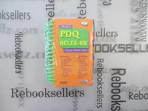 Mosby's PDQ for NCLEX-RN® - Spiral-bound, by Mosby - Good 9780323054195 ...