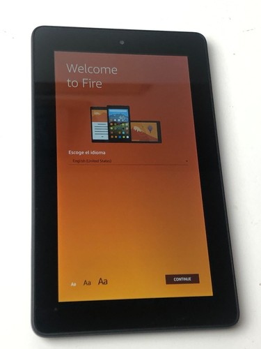Amazon Kindle Fire 5th Gen. - SV98LN - 7 in. - Black - 8GB - WiFi ...