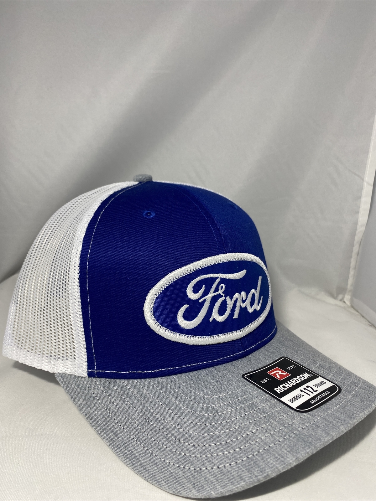 Ford Hat, Ford Vintage Trucker Hat, Ford Logo Patch on Mid-Crown ...