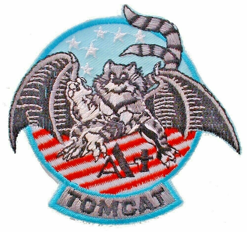 NAVY TOMCAT (A+) Embroidered Shoulder Patch 3-1/2" (O205) | eBay