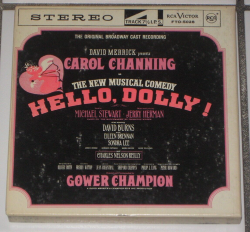 REEL TO REEL ALBUM "HELLO, DOLLY! ORIGINAL BROADWAY CAST RECORDING" | eBay