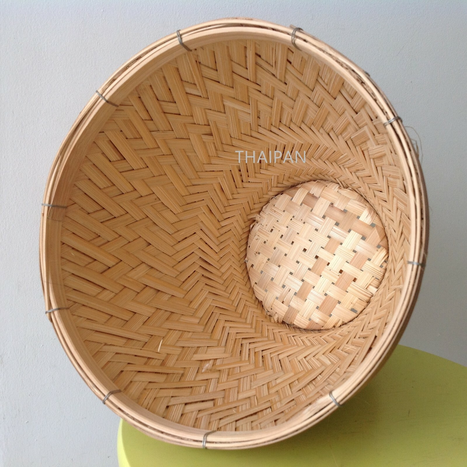 Thai Lao Sticky Rice Cooker Steamer BamBoo Basket Pot Kitchen Food Menu ...