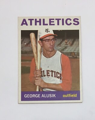 1964 Topps #431 George Alusik A's EX+ | eBay