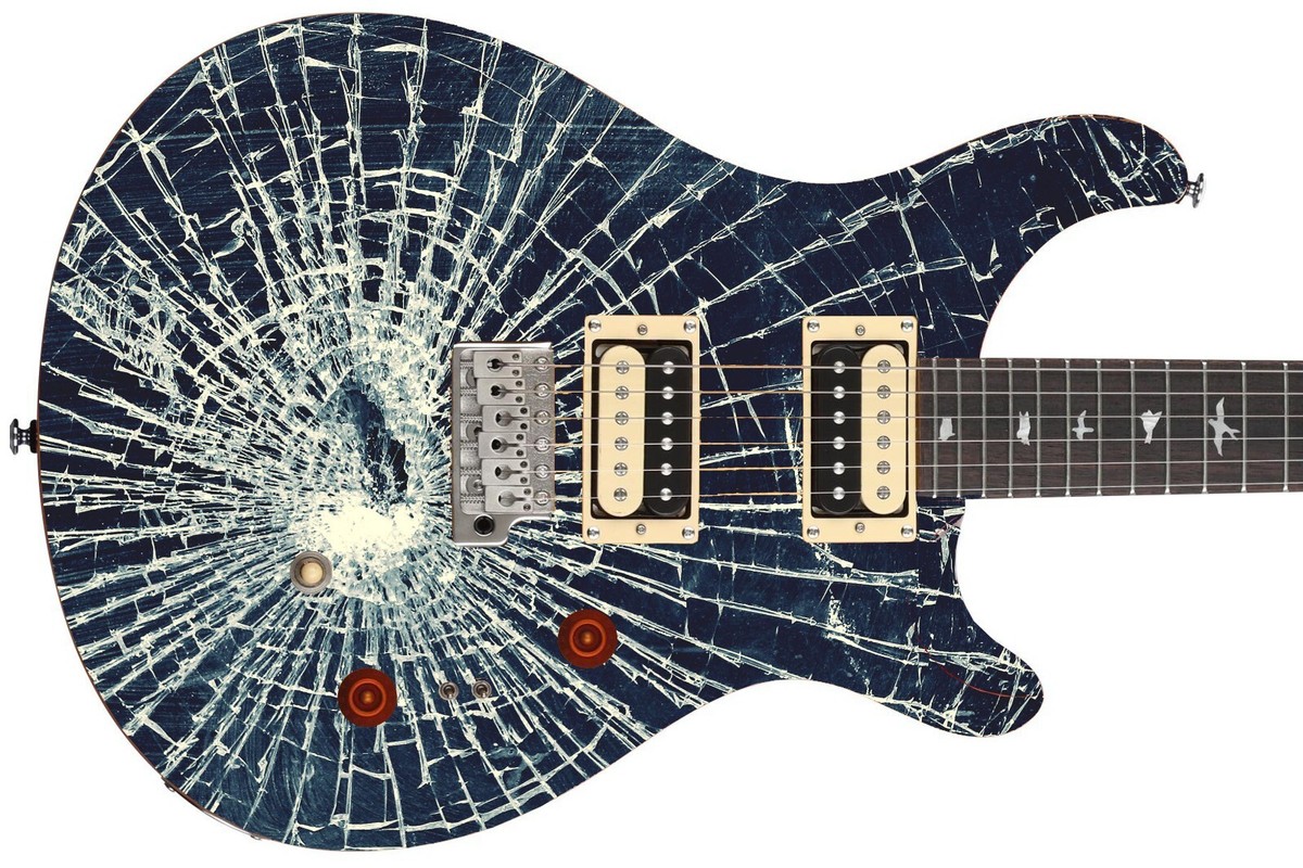 discounted wholesale Guitar Skin Axe Wrap Re-skin Hexagon 2 Helix 447