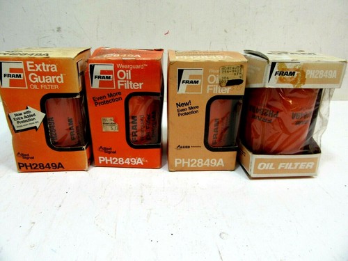 4 ENGINE OIL FILTER-EXTRA GUARD FRAM PH2849A NOS | eBay