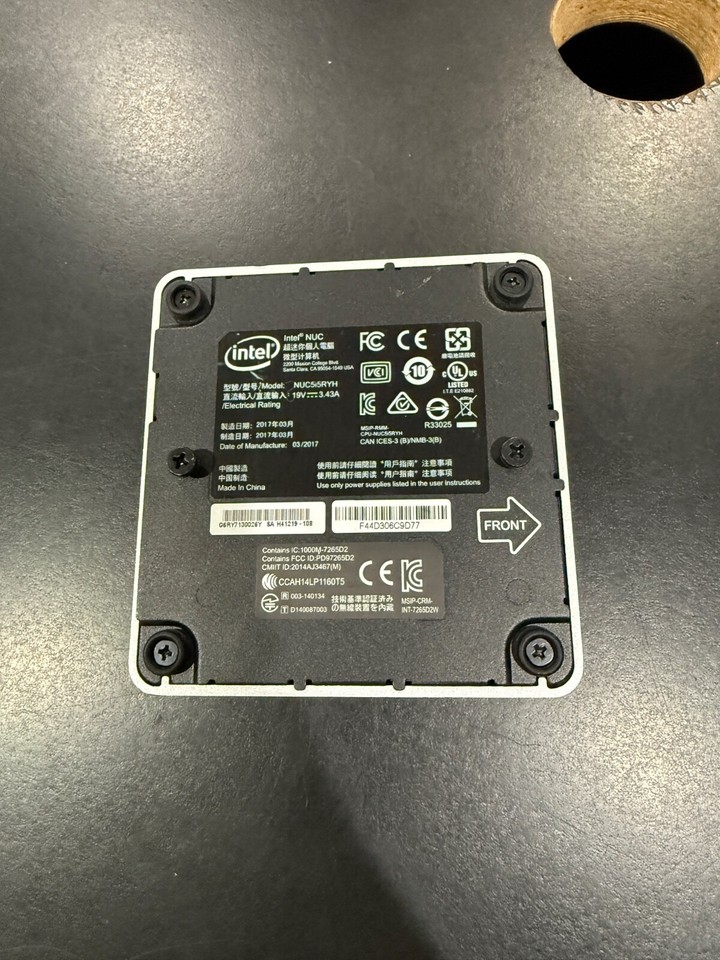 Intel NUC NUC5i5RYH i5-5250U 8GB RAM 500GB SSD Win 10 | eBay