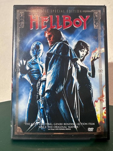 Hellboy DVD Set Special Edition 2-Disc Action-Packed Superhero Films ...