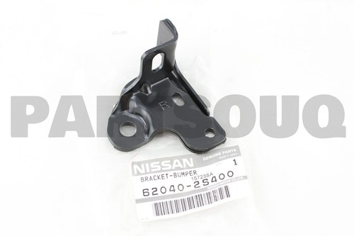 62040-2s400 Nissan Bracket-front Bumper RH 620402S400 Genuine OEM Part ...