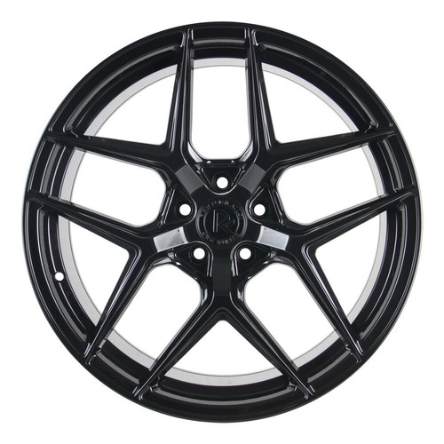 GWG RF6 20 inch STAGGERED Gloss Black Rims fits BMW 528 (E39) 2000 | eBay