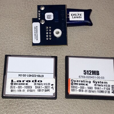 WMS Williams BB2 Slot Machine Leredo Software set with dongle Adapter ...