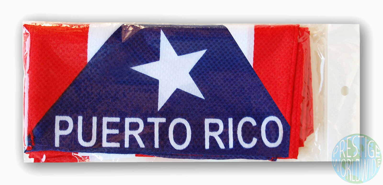 Puerto Rico Flag Print Scarf *NEW* One-Size-Fits-All Rican Gift *FREE ...