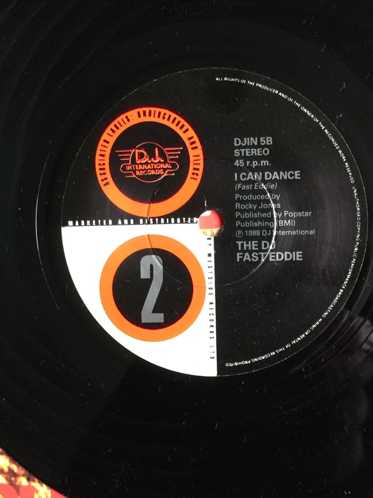 DJ Fast Eddie Hip House Vinyl 7 Inch Id7900z for sale online | eBay