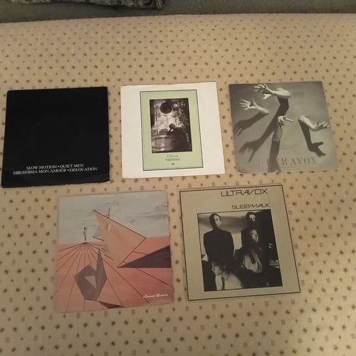 ULTRAVOX 7" Singles: Vienna, Sleepwalk, Slow Motion, The Voice, The ...