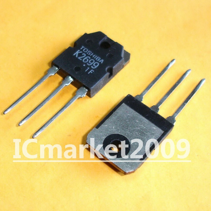 10 PCS 2SK2699 TO-247 K2699 N-Channel Mosfet Chopper Regulator ...