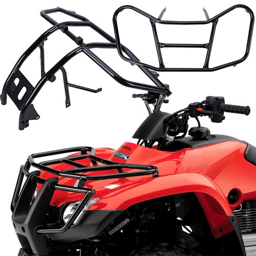 ATV Front Bumper Grill Bar & Rack Carrier For 2005+ Honda Recon 250 ...