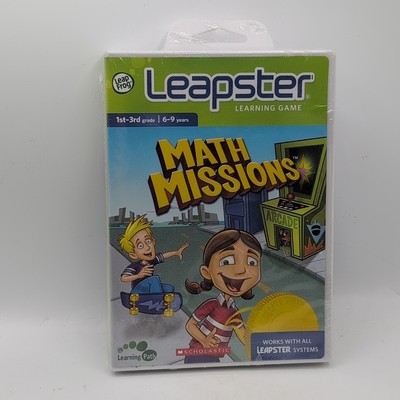 LeapFrog Leapster Math Missions Learning Game Scholastic 1st-3rd Grade, 6-9 Yrs 708431304475| eBay