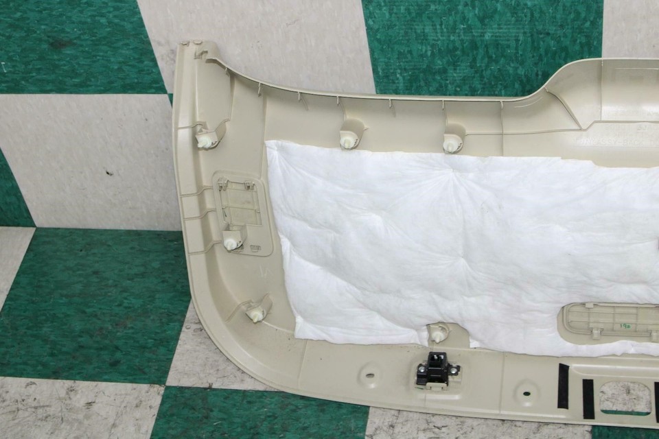 2013 JX35 Tan Interior Decklid Trunk Hatch Lower Trim Panel OEM Factory ...