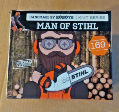 STIHL Man of Stihl Collectible Vinyl Figure Handmade By Robots | eBay
