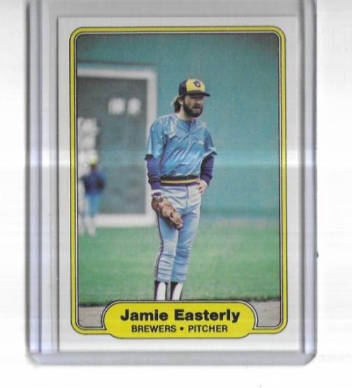 1982 Fleer #139 Jamie Easterly Milwaukee Brewers | eBay