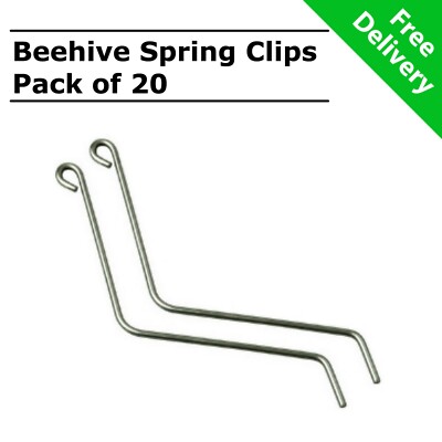 Beehive Spring Clip Fastener Metal Bee Hive Clips Beekeeping (Pack of ...