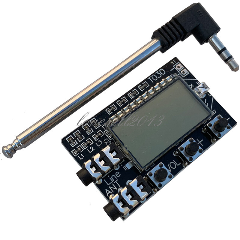 2 channel 78MHz~108MHz FM stereo transmitter board wireless audio ...