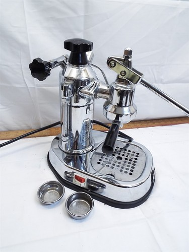 La Pavoni Europiccola Manual Lever Espresso Machine Coffee Bar Silver ...