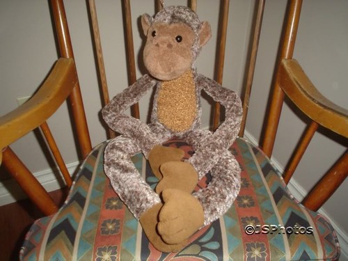 Monkey Stuffed Plush Large Jumbo 28" Dangling Toy Rare | eBay