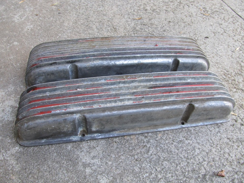 USA Cal Custom 40-1000 Staggered 1955-1959 V-8 Aluminum 6 Finned Valve ...