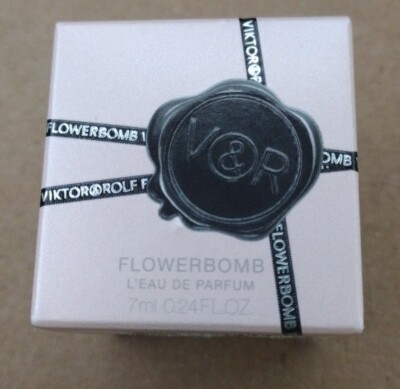 VIKTOR & ROLF FLOWERBOMB L'EAU DE PARFUM 0.24 Fl Oz MINI SPLASH For ...