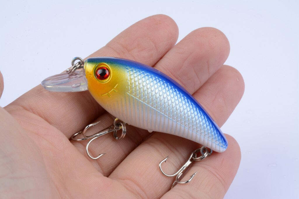 4X 6.5cm Popper Poppers Fishing Lure Lures Surface Tackle Saltwater | eBay