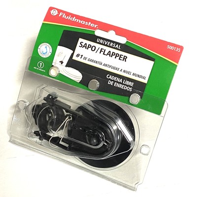 Fluidmaster 500 2-Inch Universal Solid Frame Toilet Flapper, For 3.5 Or ...