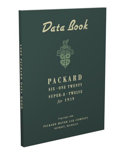 1939 Packard Data Book Dealer Sales Album Options Accessories ...