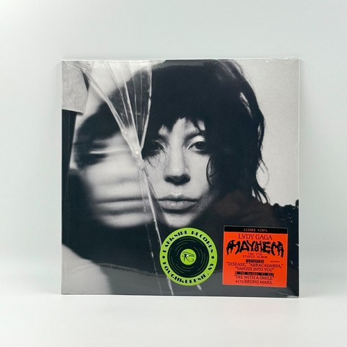 Lady Gaga Mayhem Vinyl 2LP Signed Indie Store Exlcusive 602475451082| eBay