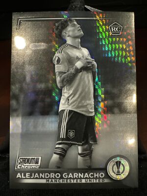 Alejandro Garnacho 2022-23 Topps Stadium Club Chrome /350 RC | eBay
