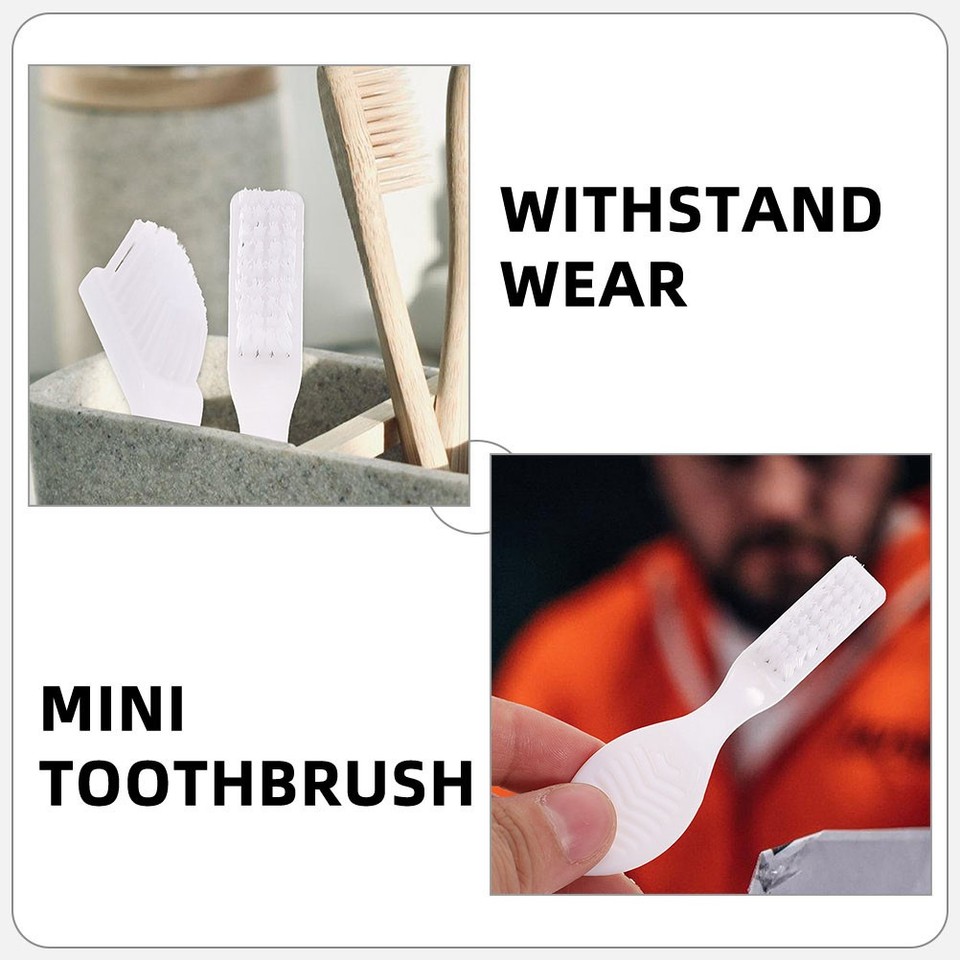 30pcs Mini Toothbrushes Prison Toothbrushes Portable And Compact ...