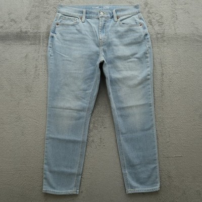 Old Navy Jeans Women's Size 4 Blue Mid-Rise Boyfriend Denim Pants 25 ...