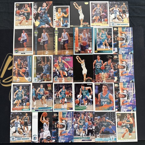Tony Bennett Topps Various Brands Basketball 30 Card Lot Various ...