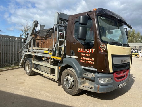 DAF LF 55 15t Skip Loader | eBay UK