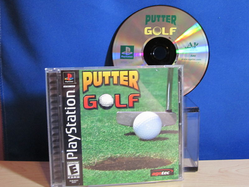 PlayStation PS1 Putter Golf Video Game 93992072704 | eBay