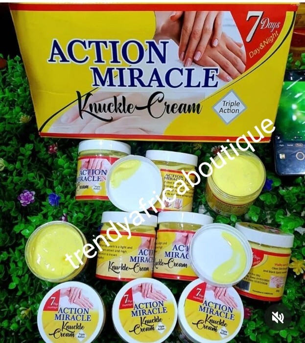 Action Miracle Knuckle Cream,3triple Action. Clean & Clear X 1 👌 | eBay